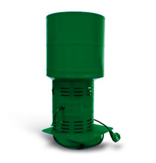 Зернодробилка GREEN FARMER 300 кг/ч, ИЗЭ-14, мощность 1200 Вт, объем ...