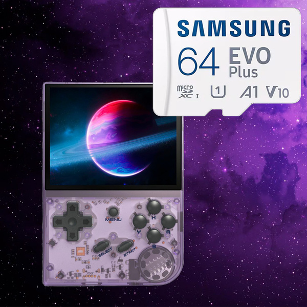 Карта Памяти 64ГБ для Anbernic RG35XX. Garlic OS + самые популярные ...