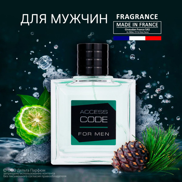 Туалетная вода мужская Access Code For Men 100 мл подарок мужчине купить на OZON по низкой цене ...