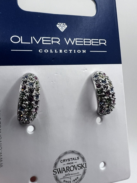 Oliver Weber Collection, Серьги женские с кристаллом Swarovski, 22702 ...