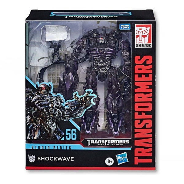 Трансформеры игрушки Hasbro Transformers Studio Series Leader Class SS56 Shockwave 21.59cm E7311 ...
