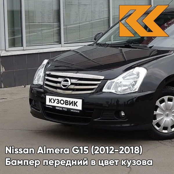 Бампер передний в цвет кузова для Ниссан Альмера Nissan Almera G15 ...