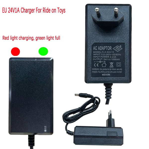Зарядное устройство EU 24V 1A LED с индикатором для детского ...