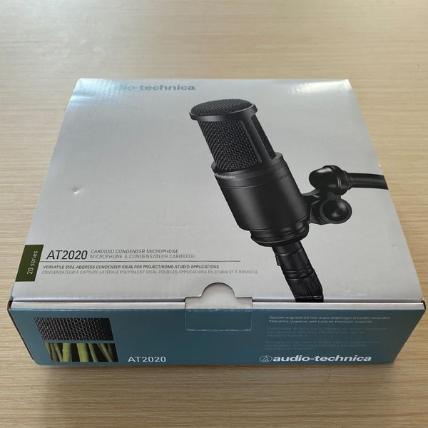 Микрофон студийный Audio-Technica AT2020 - купить по выгодной цене в ...