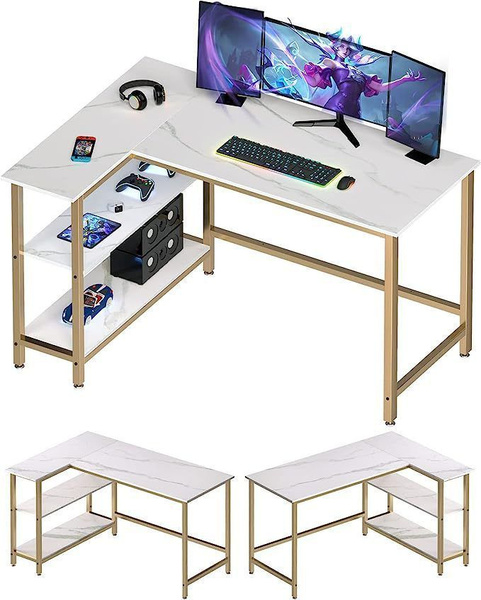 Игровой компьютерный стол lsvgoe YDZ-001-01, 110х78х74 см - купить по ...
