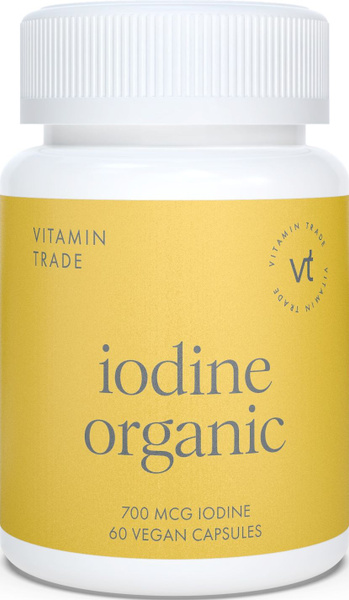 Йод. Йод органический 700 мкг. Ламинария 60 капсул. - купить с ...