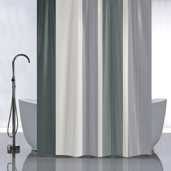 Штора для ванной 180x180 см САНАКС Штора с рисунком, в ванную комнату ...