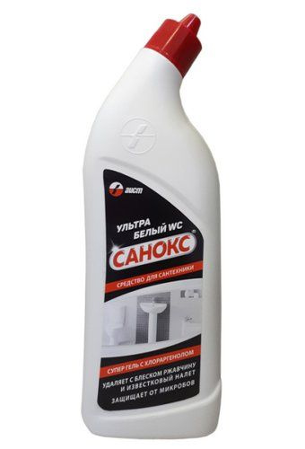 Универсальное чистящее средство для чистки кафеля и сантехники САНОКС ...