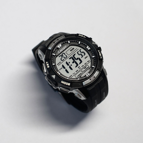 Pasnew Спортивные часы PSE-498, цвет черный, серебристый купить на OZON ...