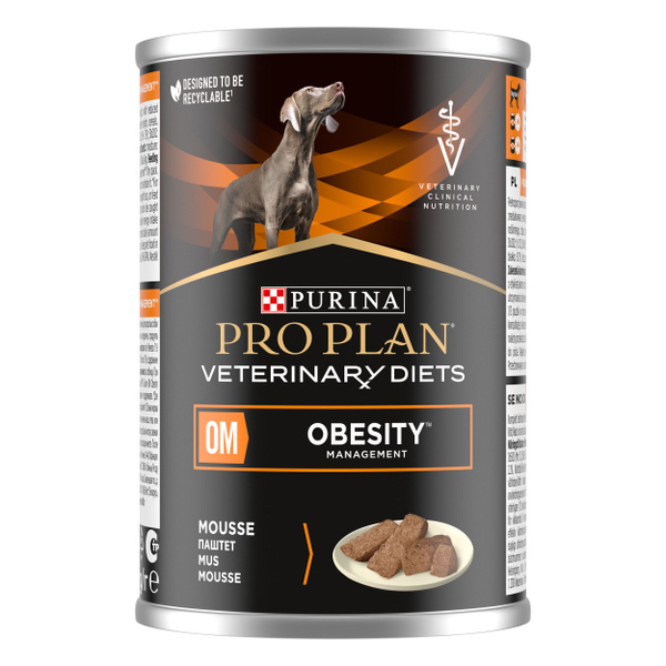 Pro Plan Консервированный корм паштет Obesity Management собак для ...