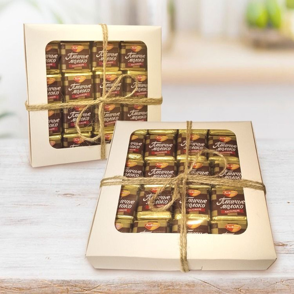 Конфеты "Птичье молоко", "Рот Фронт", 1000 гр. купить на OZON по низкой ...