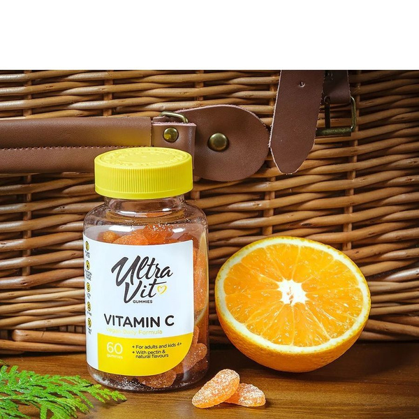 Витамин С Ultra Vit С 60 жевательных таблеток купить на OZON по низкой ...