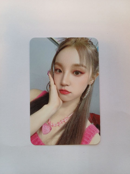 Фотокарта (G)I-DLE - I feel (Apple Music lucky draw) ((Yuqi)) - купить ...