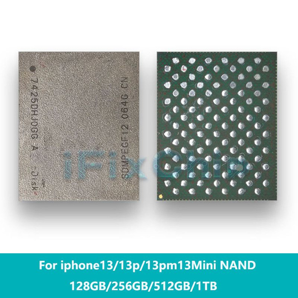 512 ГБ-128 ГБ 256 ГБ 512 ГБ 1 ТБ HDD Nand Flash IC чип для iPhone 13 ...