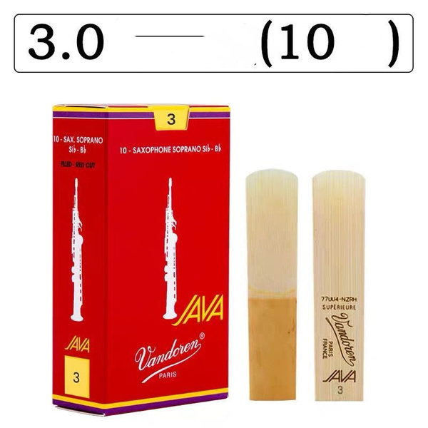 Трости для альт саксофона Vandoren Java Red Cut filed №-- (10 шт) - купить с доставкой по ...