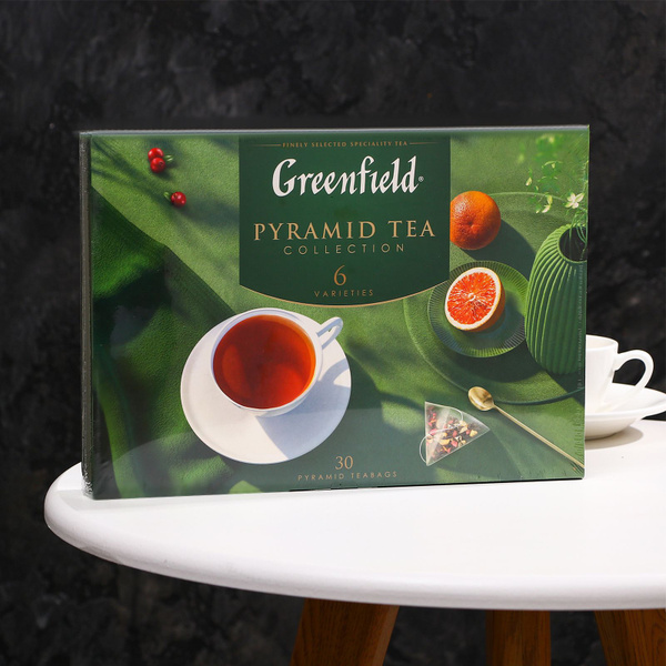 Чай Greenfield "Pyramid Tea Collection" 6 вкусов ассорти, 56 г - купить ...