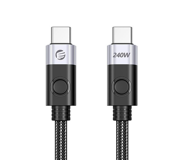 Кабель USB Type-C ORICO CC240, USB3.2 Gen 2x2 Type C 20 Гбит/с, PD 240 Вт, 0.5 м - купить по ...