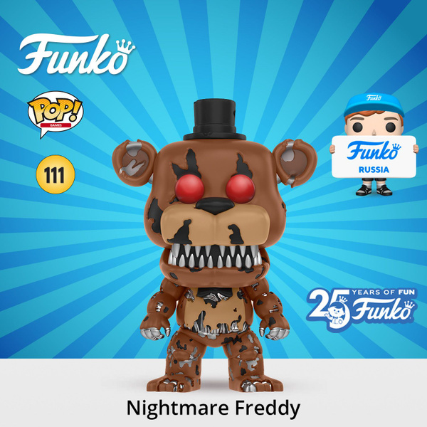 Фигурка Funko POP! Games FNAF Nightmare Freddy 11064 купить на OZON по ... Фигурка Funko POP! Games FNAF Nightmare Freddy 11064 купить на OZON по ...