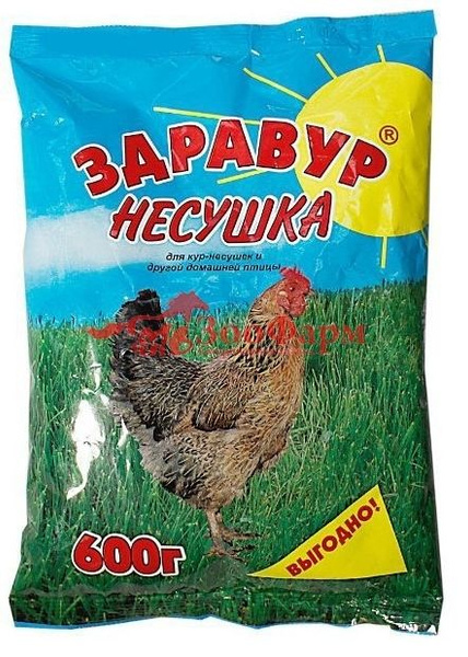 Кормовая добавка (премикс) для кур Здравур Несушка "Ваше хозяйство", 1 ...