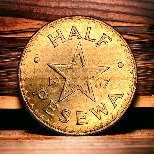 Монета Гана 1/2 песевы 1967 года. Барабаны - купить в интернет-магазине OZON с быстрой доставкой ...