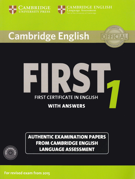 B2 First 1 for revised exam from 2015 Student's Book Pack (Student's ...