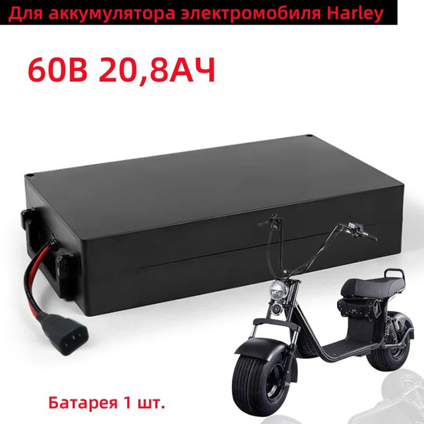 Аккумулятор для мототехники Haley-60V-20.8AH купить по выгодной цене в интернет-магазине OZON ...