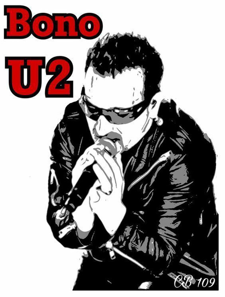 Термонаклейка на все виды и любой цвет одежды (DTF) U2, Рок купить на OZON по низкой цене ...