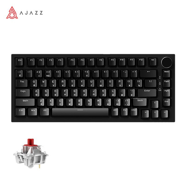 Механическая клавиатура Ajazz AK820 RU купить по низкой цене: отзывы, фото, характеристики в ...