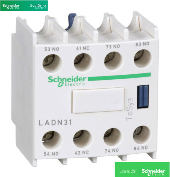 Schneider Electric LADN31 Контактный блок 038417 - купить по выгодной ...