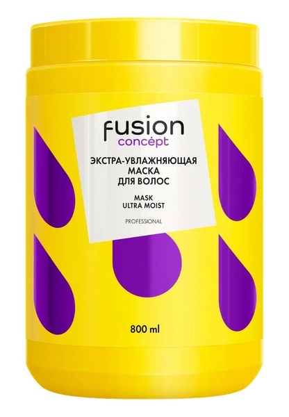 Concept Fusion Маска для волос, 800 мл - купить с доставкой по выгодным ...