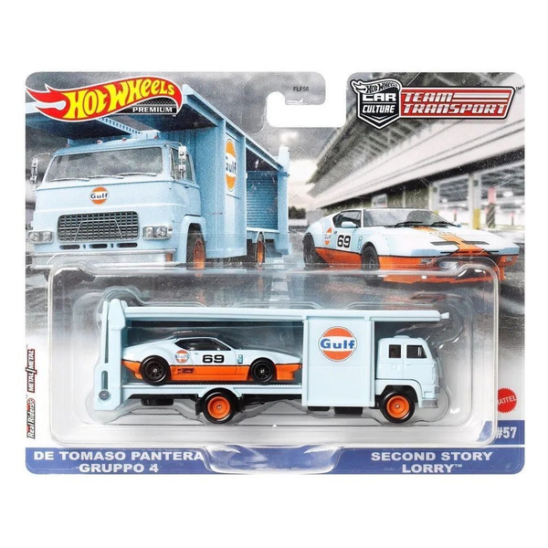 Игровой набор машинок Hot Wheels Team Transport - DE TOMASO PANTERA ...