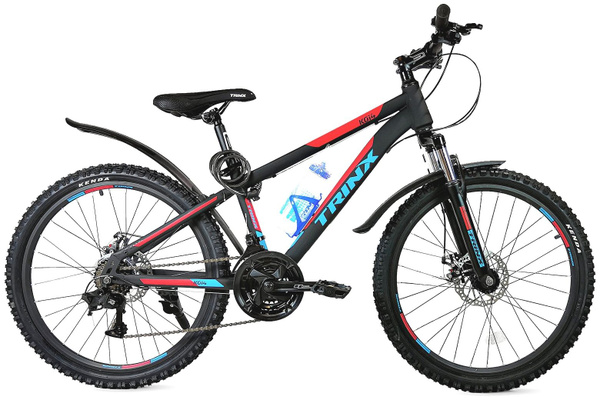 Велосипед TRINX K014 D24 2019 черный-красный - купить по выгодной цене ...