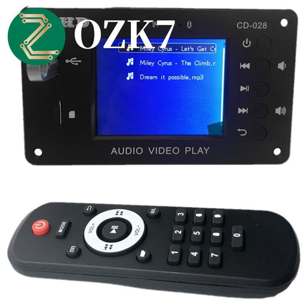 (S T N Z) MP3 декодер доска Bluetooth 5,0 стерео аудио ресивер видео плеер WAV APE декодирование ...