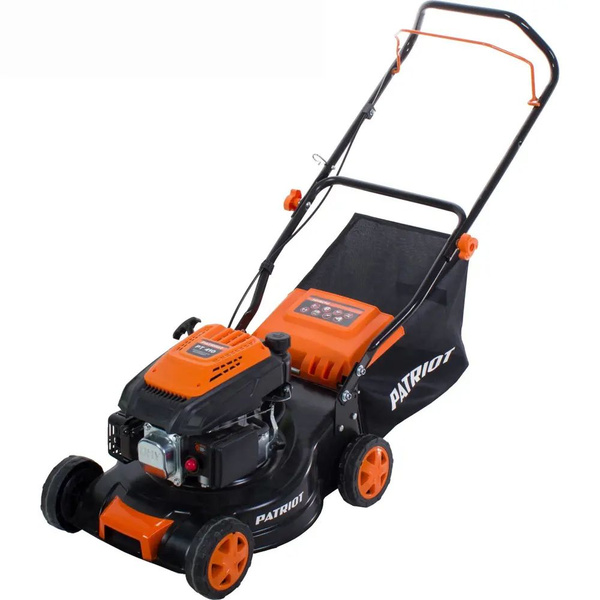 Газонокосилка бензиновая несамоходная Patriot PT 410 3.5 л.с. 41 см купить на OZON по низкой ...