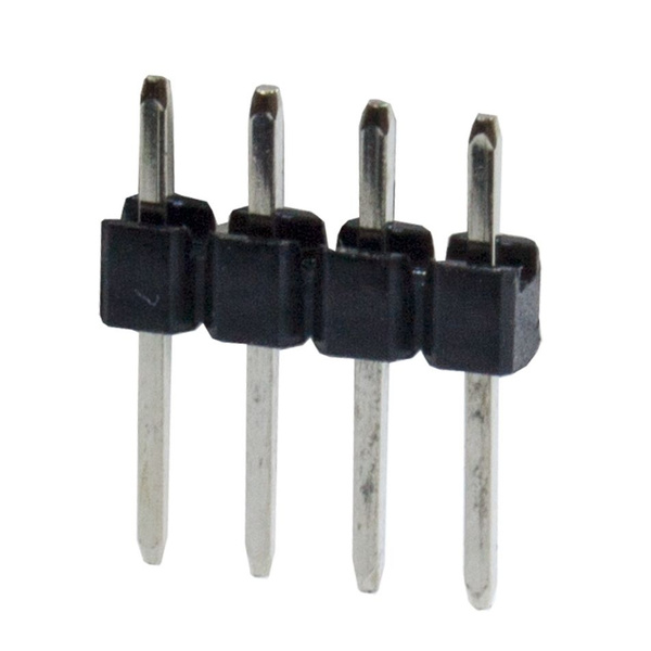 10шт Коннектор однорядный 1x4 контакта PLS-4/ PLS-04 - купить с ...