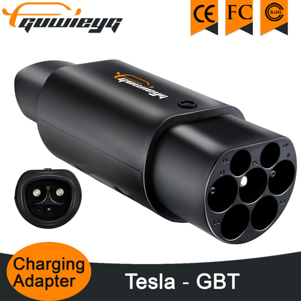GUWIEYG EV зарядное устройство адаптер Fit китайский EVS Tesla к GBT ...
