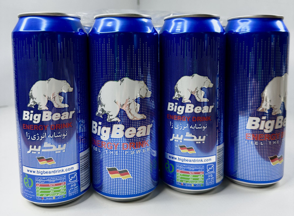 Big Bear Energy drink Энергетический Напиток 24 шт * 0,25л купить на OZON по низкой цене ...
