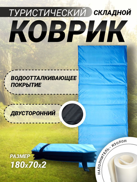 Коврик туристический складной - купить с доставкой по выгодным ценам в ...