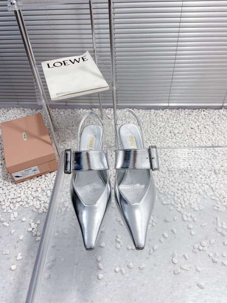 Мюли Miu Miu купить с доставкой по выгодным ценам в интернет магазине Ozon 1548835077