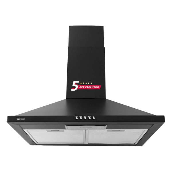 Вытяжка купольная Simfer 8563 SM черный купить на OZON по низкой цене (1723387209)