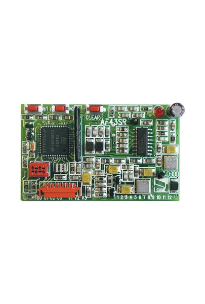 Плата-радиоприемник 433.92 МГц для брелоков-передатчиков с динамическим кодом арт. 001AF43SR ...