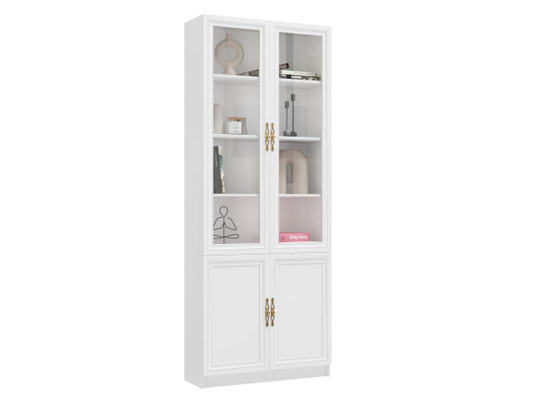 Шкаф книжный Mebelland24 Книжный шкаф Карлос, 80x28.5x203 см - купить ...
