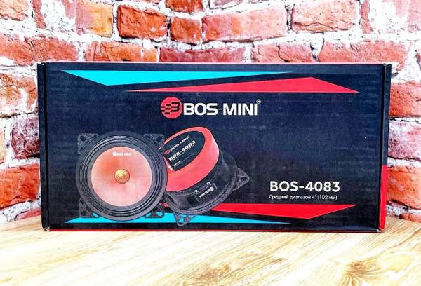 Автомобильные колонки BOS mini BOS 4083 - купить по выгодной цене в ...