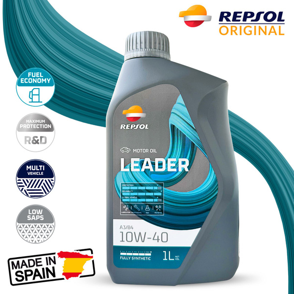 Масло моторное Repsol LEADER A3/B4 10W-40 Синтетическое 1 л RP0104M ...