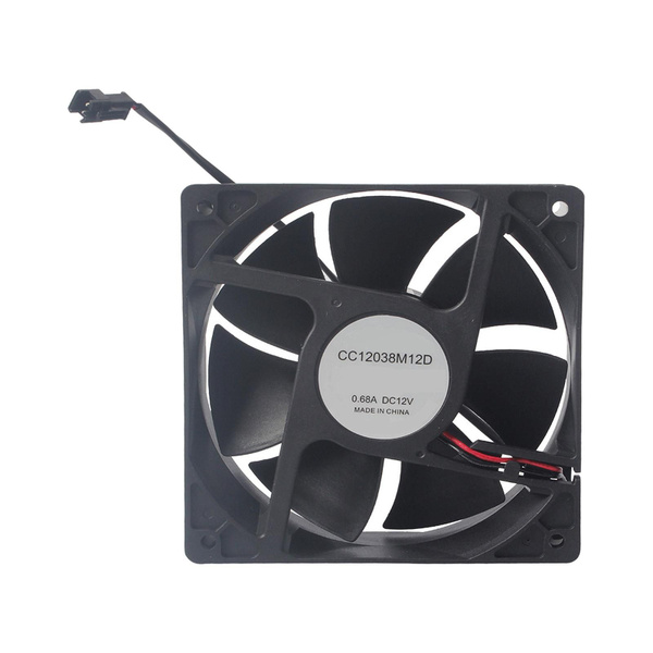 Вентиляторы печи DC12V Сверхмощные вентиляторы гриля 12смx3,8 см ...