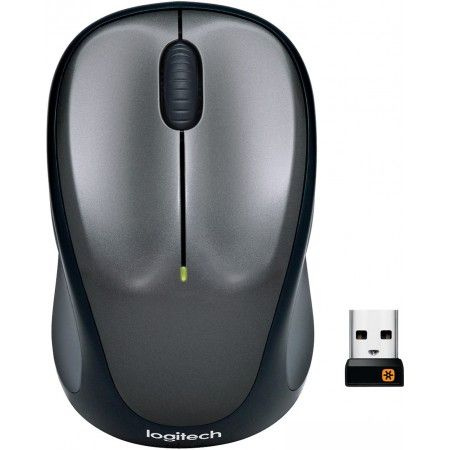 Мышь Logitech M235 Wireless Mouse (серый) [910-002201] M235 Wireless ...