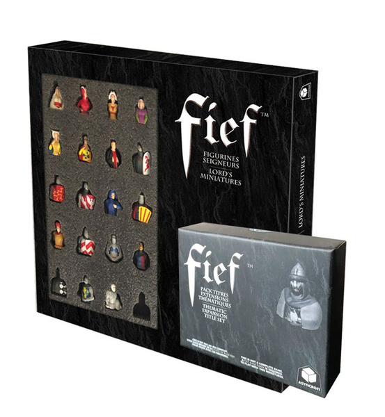 Настольная игра Fief France - дополнение Lords Miniatures и миниатюра ...