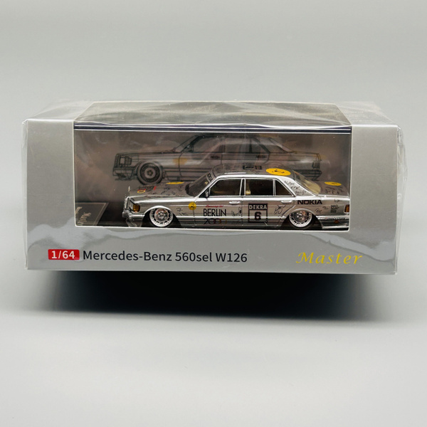 Машинка SW Master 1:64 Mercedes-benz compilation 560 SEL Berlin bears ...