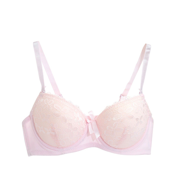 Бюстгальтер Женский Agiferg бюстье, бралетт, размер 90B розовый Полиэфир, Спандекс Повседневный ...