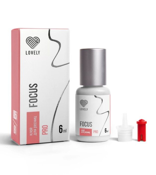 Lovely Focus Клей для наращивания ресниц, 6 мл черный купить на OZON по низкой цене (1573322467)